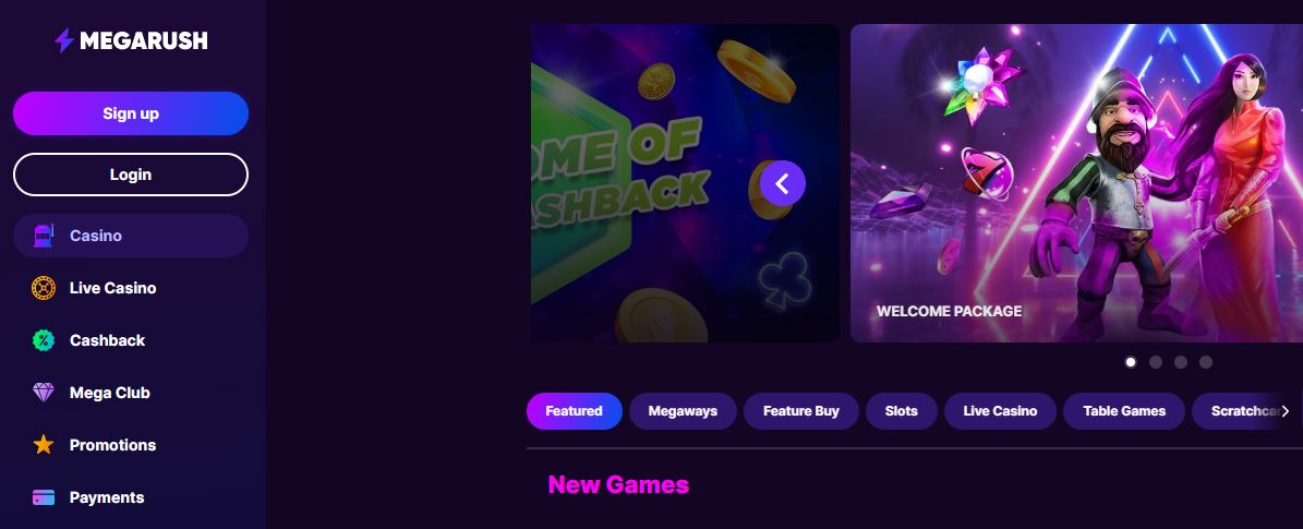 Mega Rush Casino Erfahrungen 2025 | CasinoSpielen